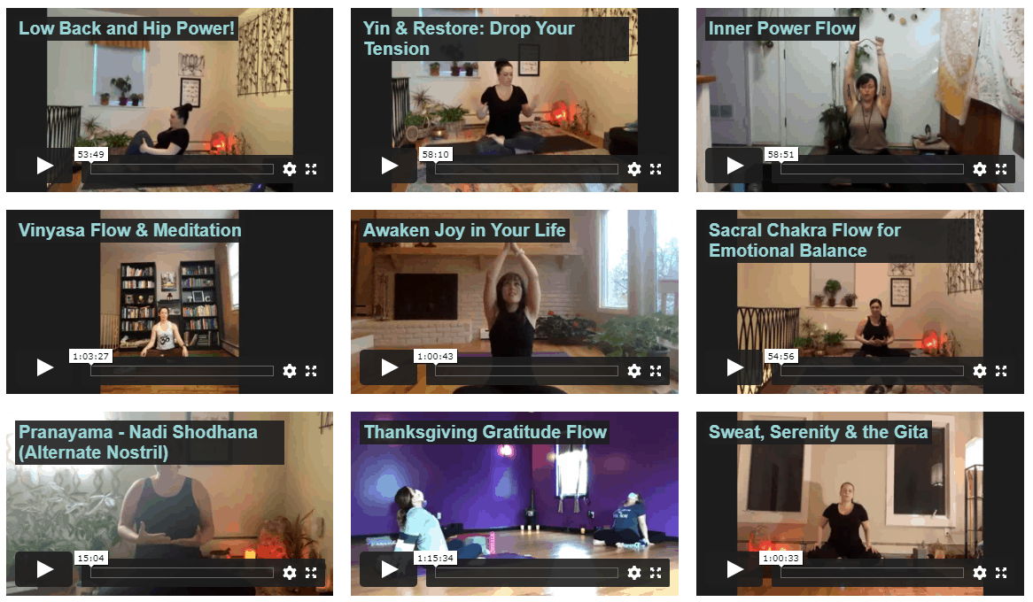 Digital Class Library – Atha Yoga Training